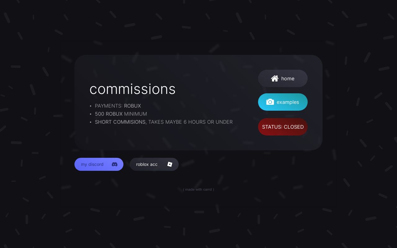 temmies commissions